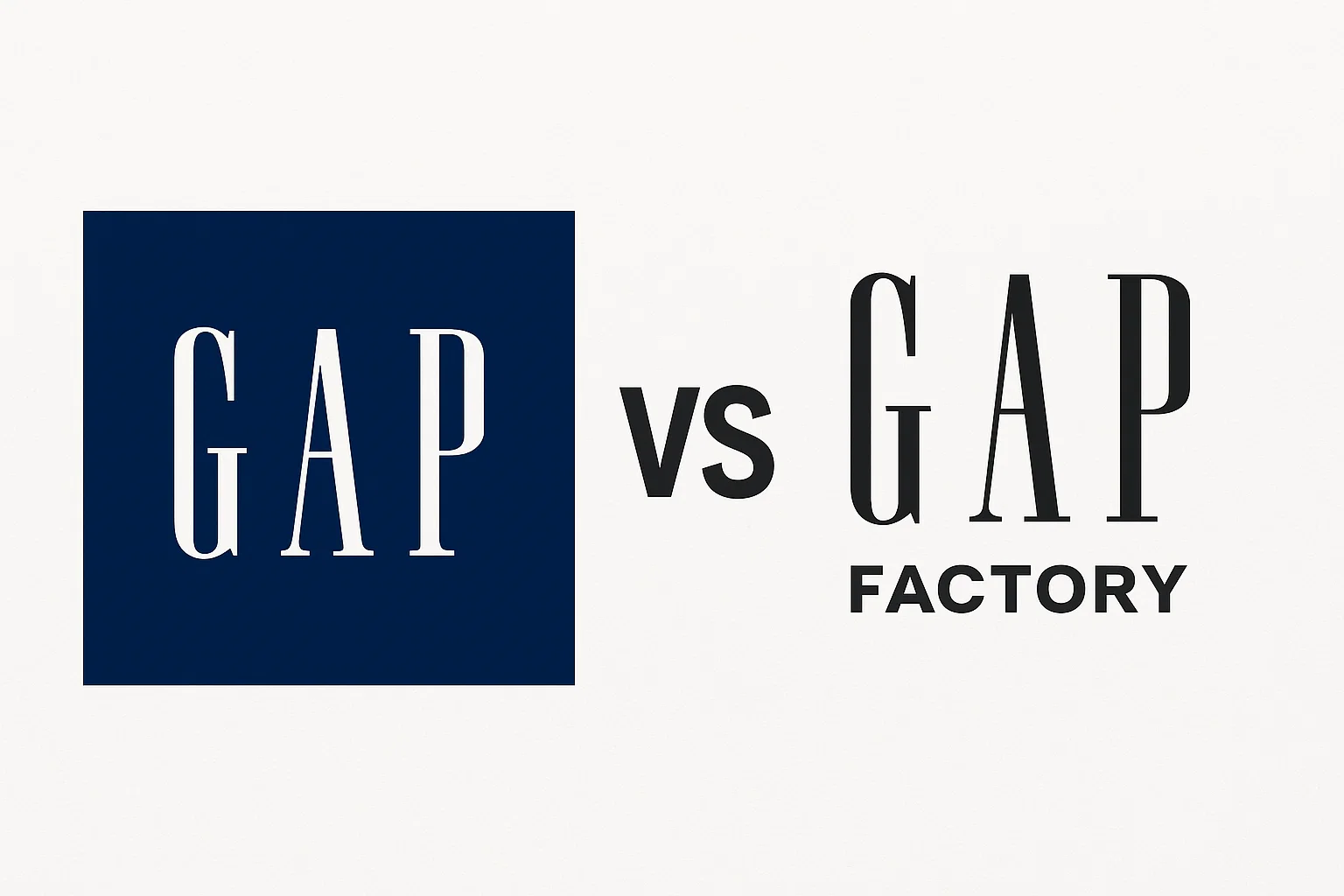 Gap vs Gap Factory: Quality, Price & Style Differences Explained 2025